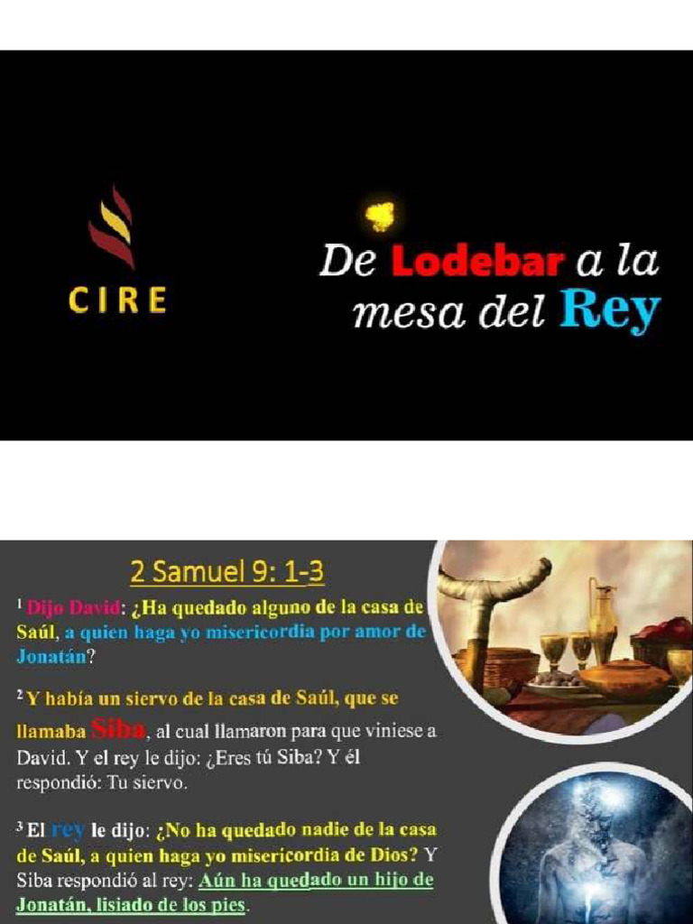 De Lodebar Ala Mesa Del Rey.. Inf | PDF