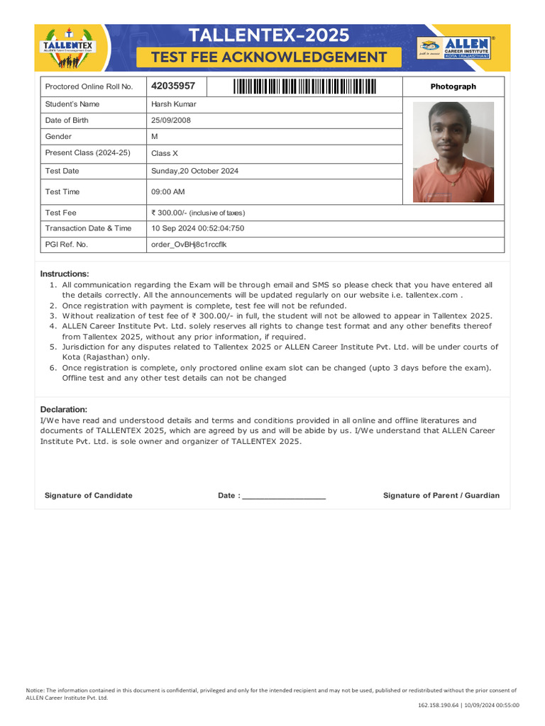 Acknowledgement Pdf