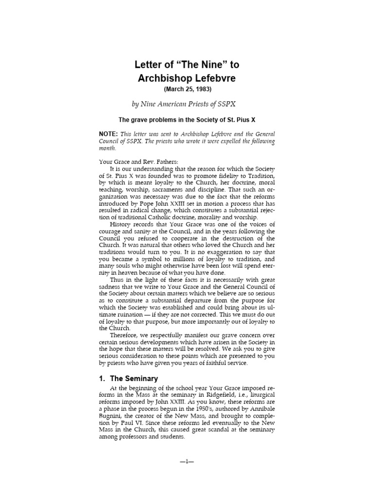 The Nine Letter | PDF