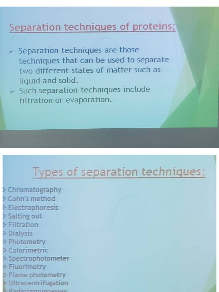 Separation Techniques | PDF