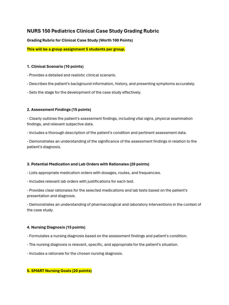 Pediatrics Clinical Case Study LRC | PDF | Self-Improvement