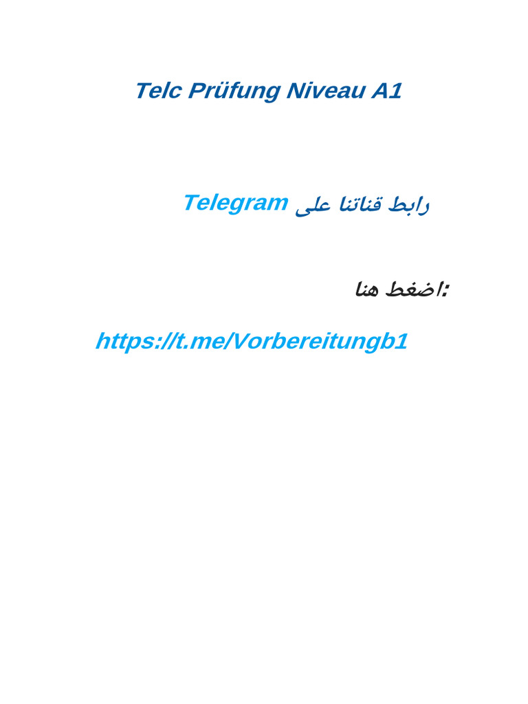 Telc A1 Pdf