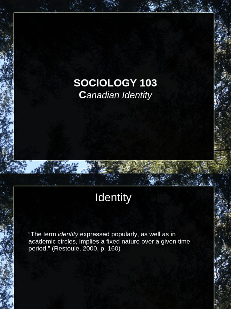 Canadian+Identity | PDF