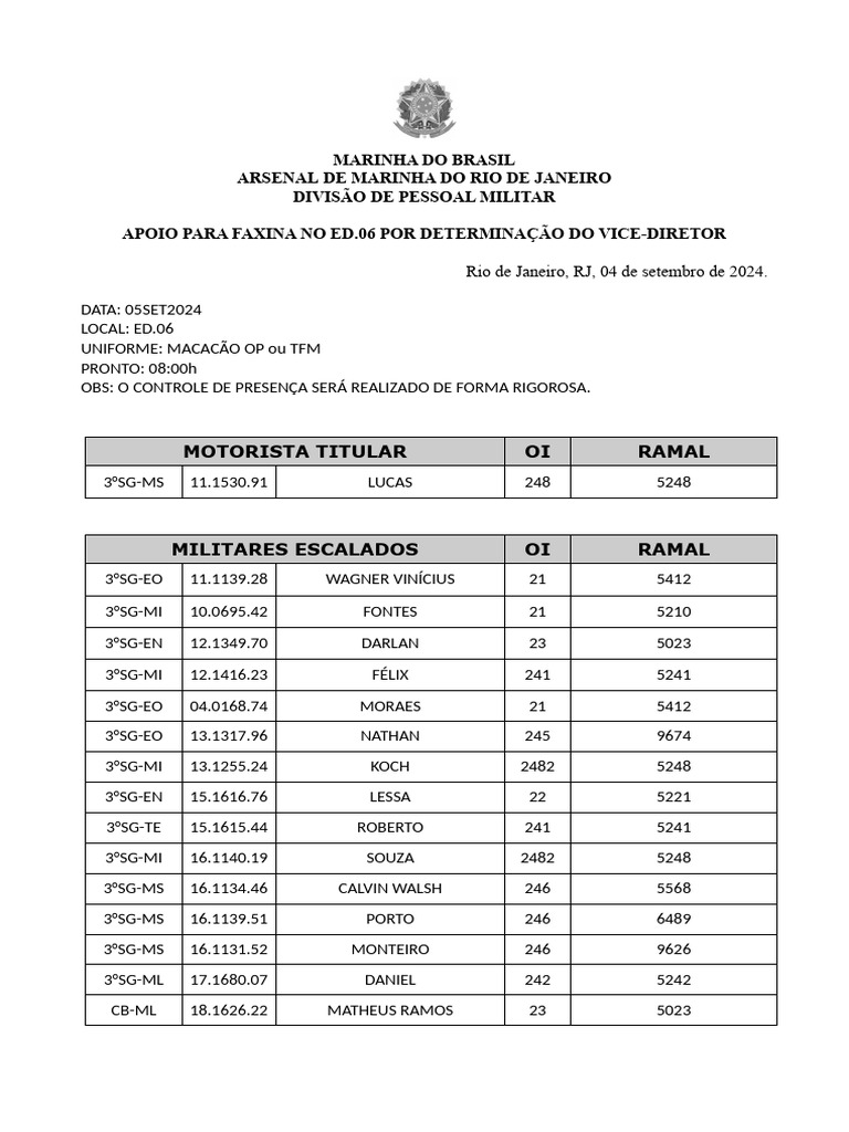 Faxina Ed06 05set | PDF