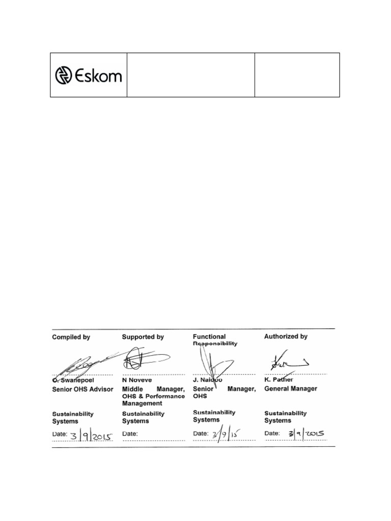 Eskom Vehicle Specification 32-345 | PDF