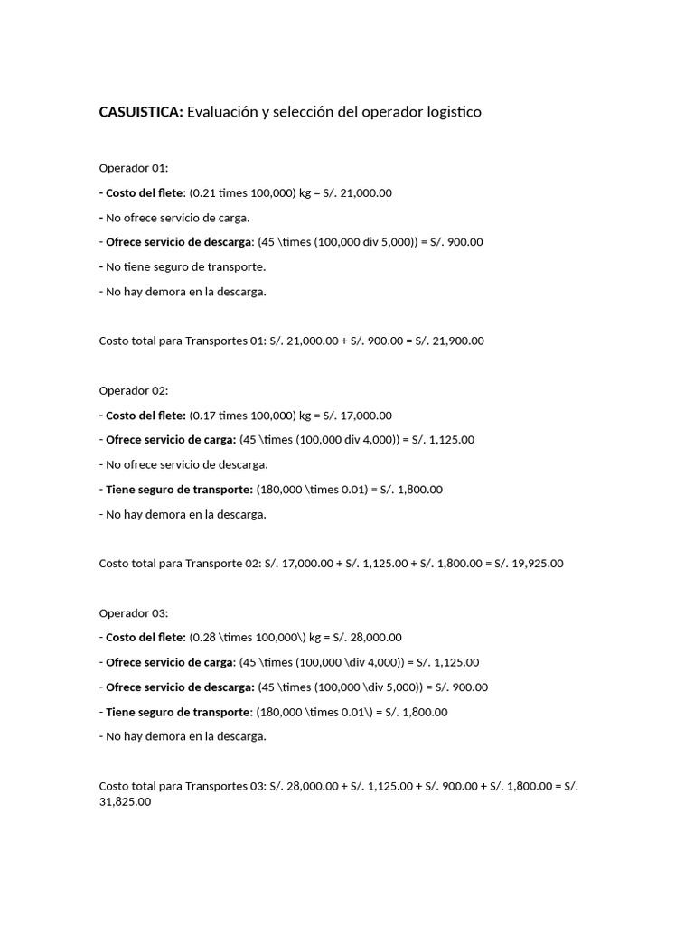 Casuistica Grupal | PDF