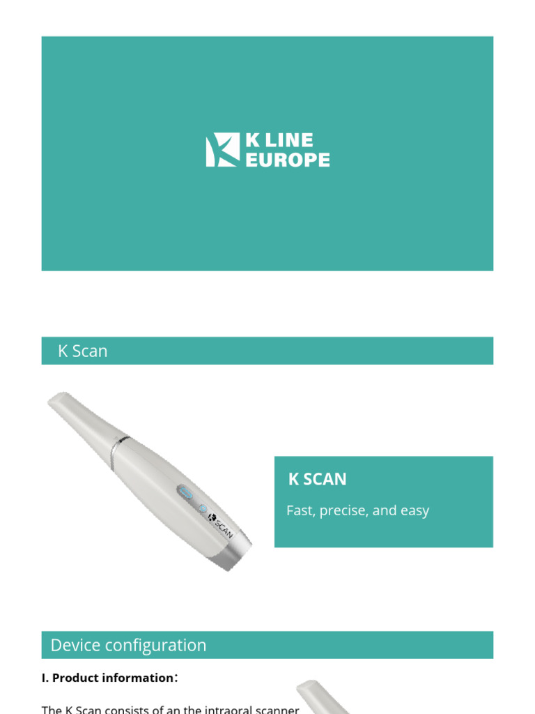 K Scan Specifications EN | PDF
