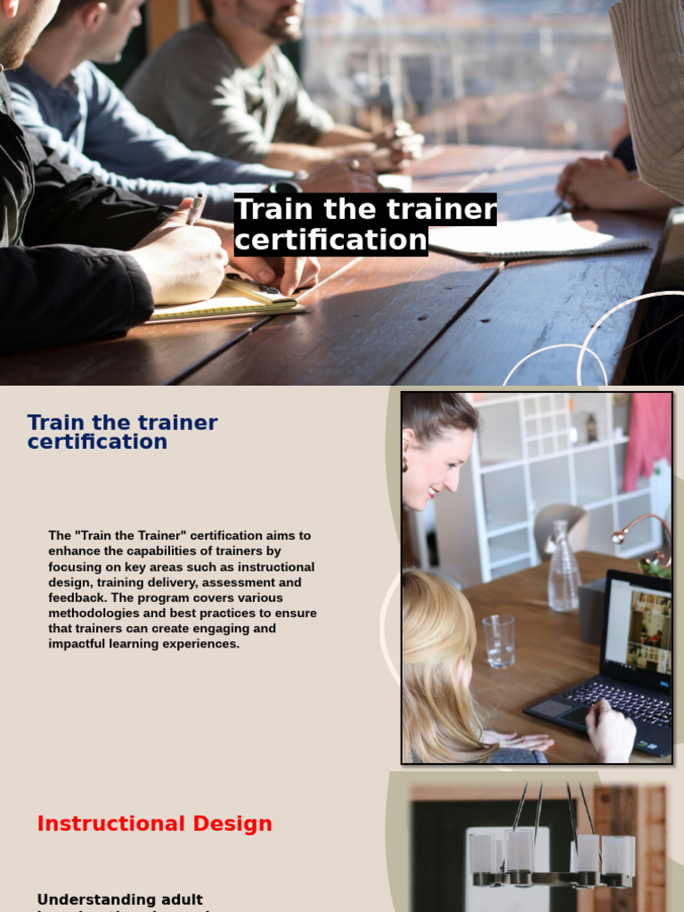 Train the Trainer Certification | PDF