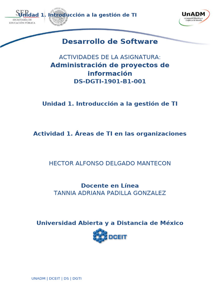 Dgti U1 A1 Hedm | PDF