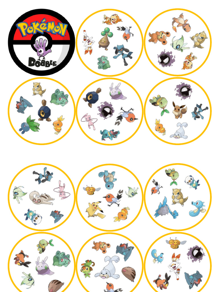 Pokemon Dobble | PDF
