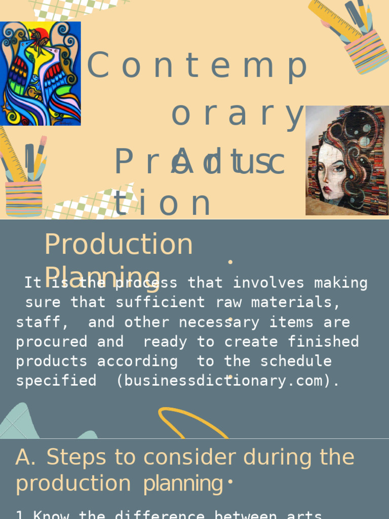 Module 5 - Contemporary Art Production 1 | PDF