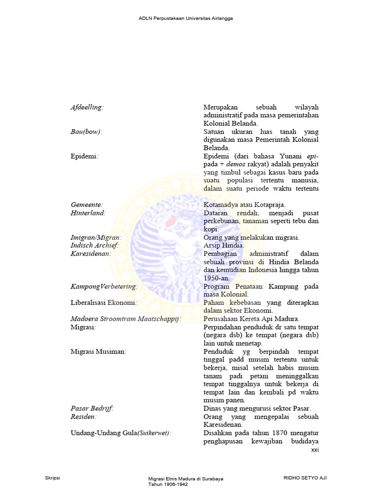 Daftar Istilah | PDF