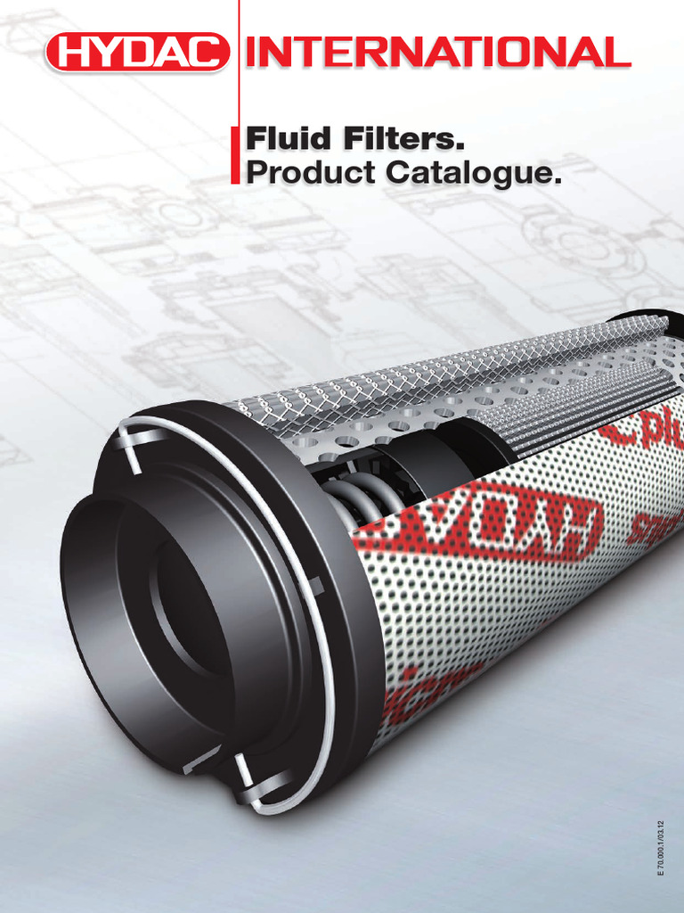 Catalago de Filtro HYDAC | PDF