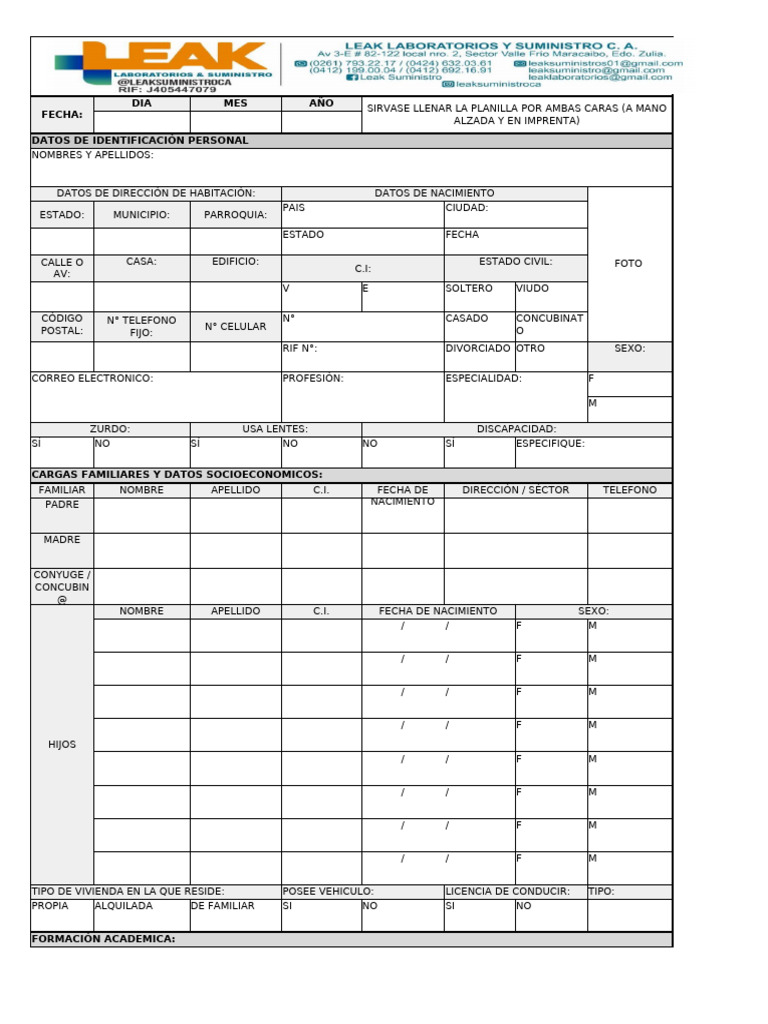 Hoja de Datos | PDF | Bancos