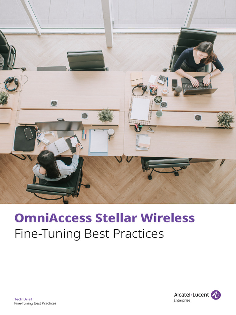 Omniaccess Stellar Wireless Fine Tuning Best Practices Techbrief en | PDF