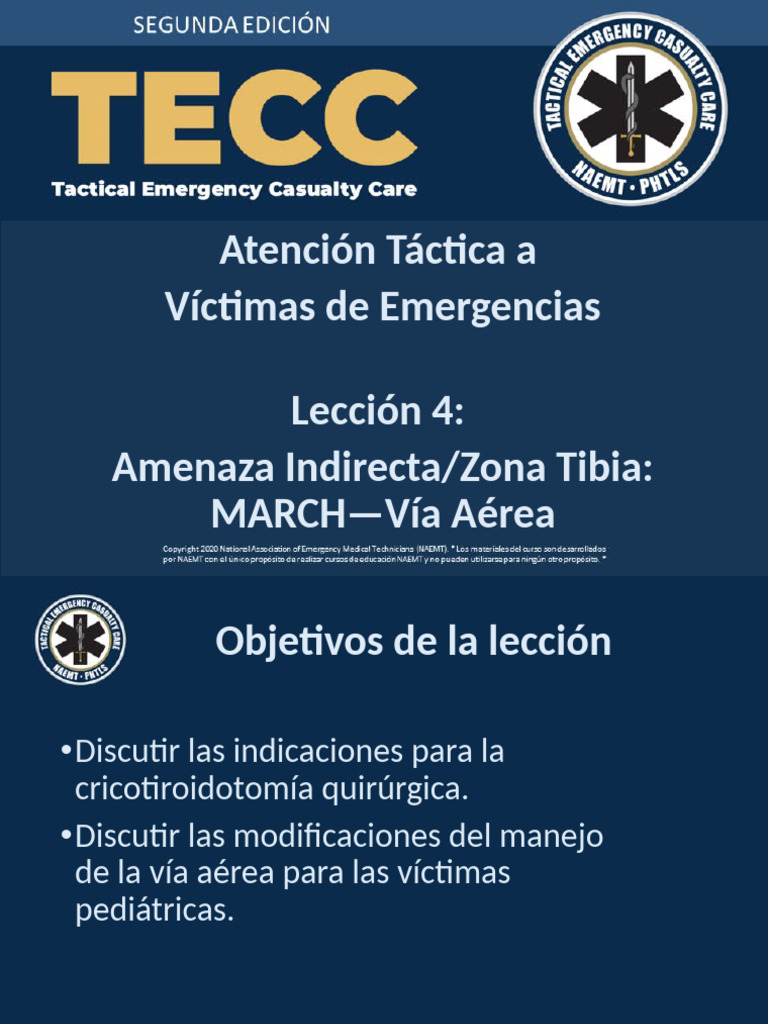 LN04 ITC MARCH Airway Spanish | PDF