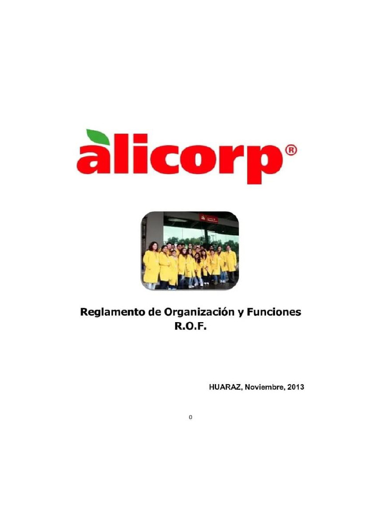 Rof Alicorp | PDF