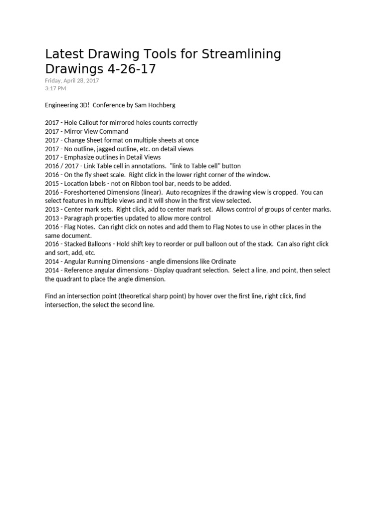 Latest Drawing Tools | PDF