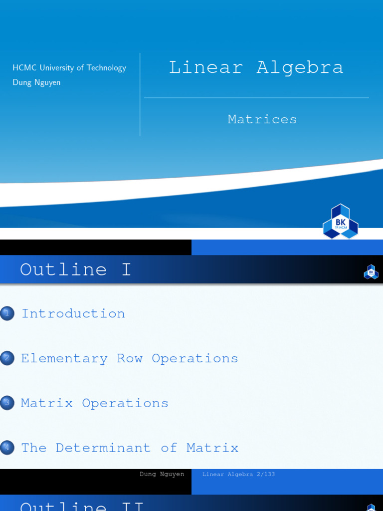 Matrices Zoom | PDF