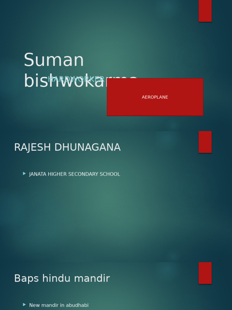 Suman Bishwokarma Made by Rajesh | PDF