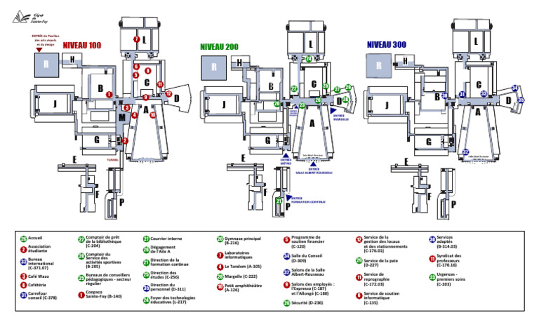 Plan Cegep St-Foy | PDF