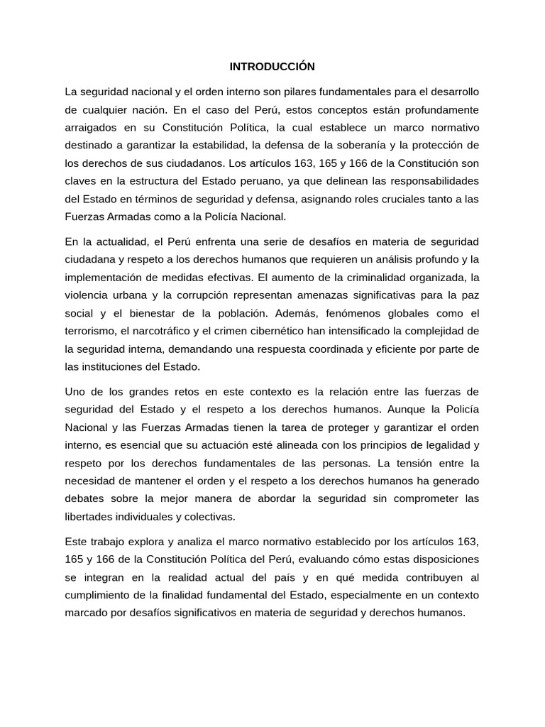 TAI ART. 163; 165; 166 CPPERU - GESTIÓN DE LA PREVENCIÓN | PDF
