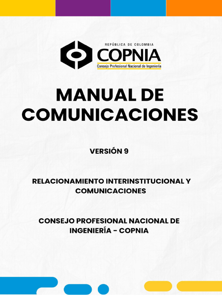 Manual de Comunicaciones | PDF