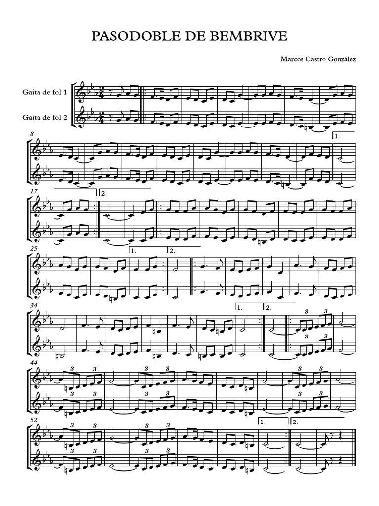 Pasodoble de Bembrive-4 | PDF