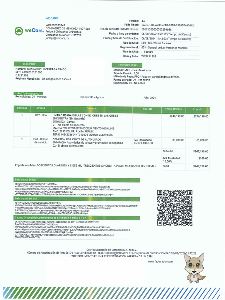 Refactura Bbva | PDF