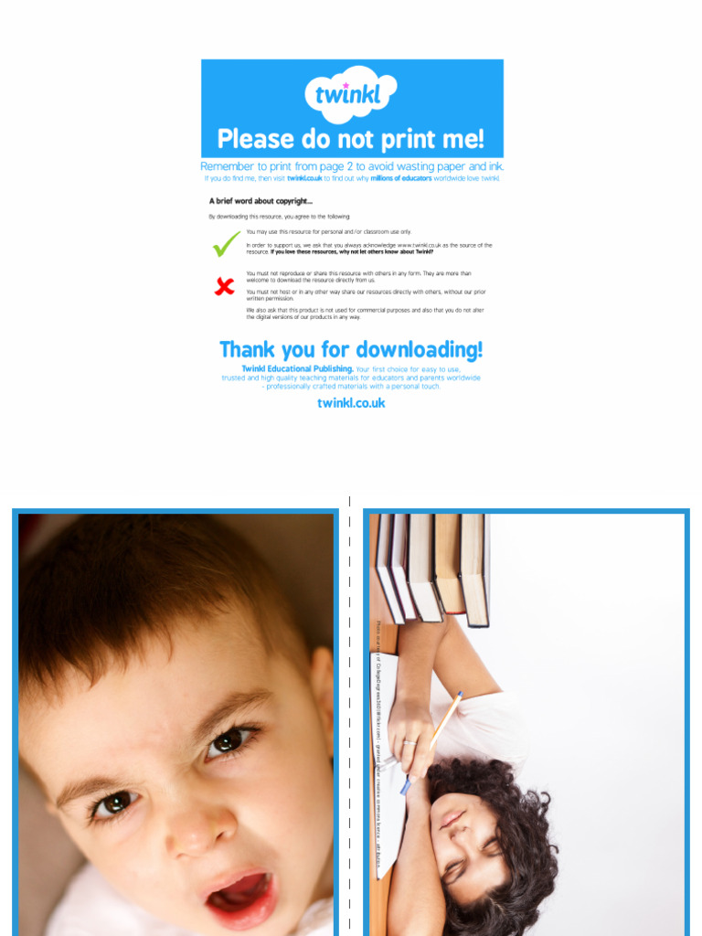 TP E 018 Emotions Photos | PDF