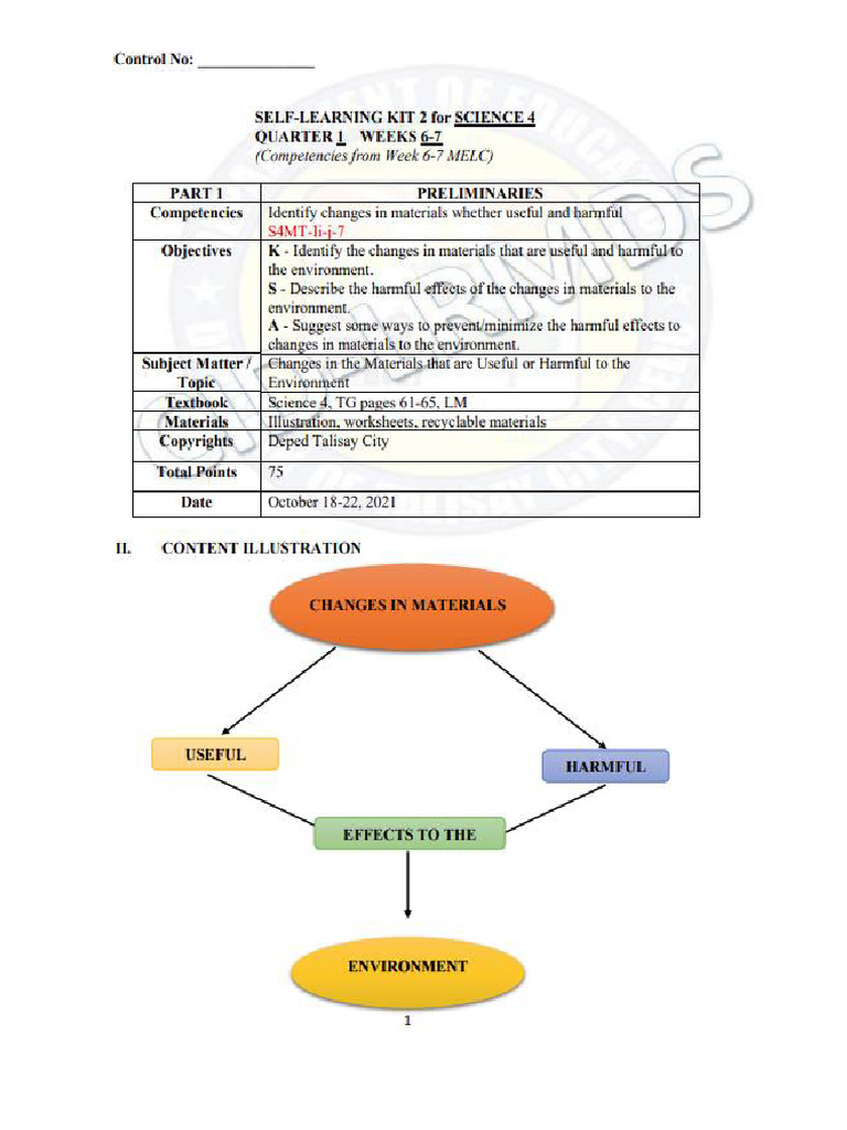 Science q1 Week 5 | PDF