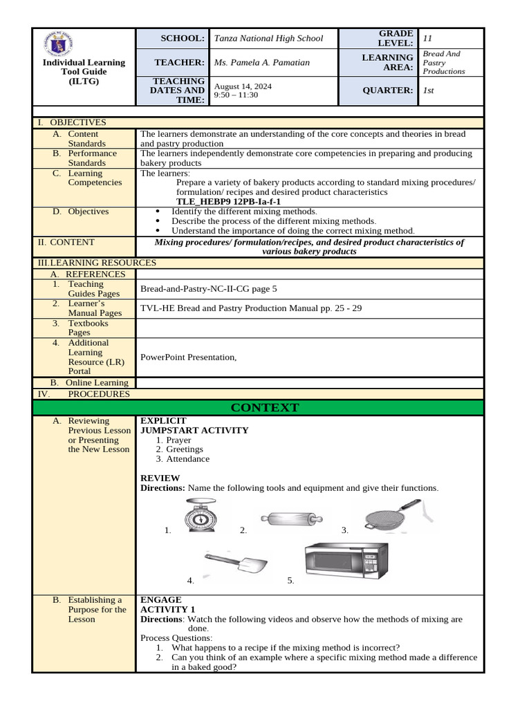 ) BPP Mixing Methods | PDF