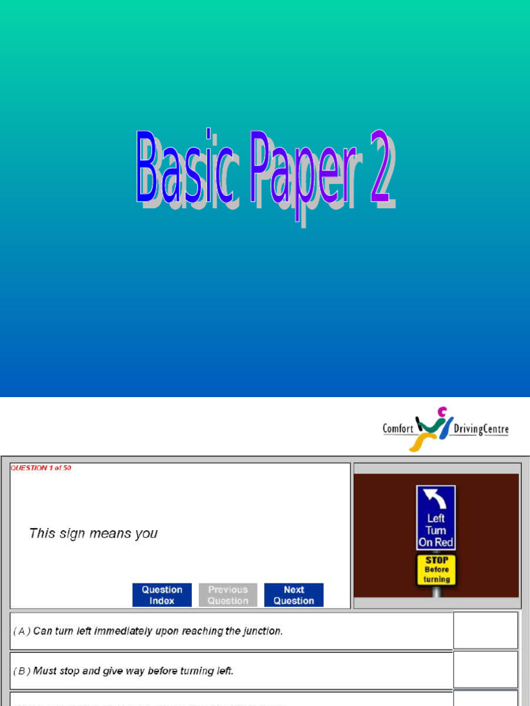 Basic Paper 2 | PDF