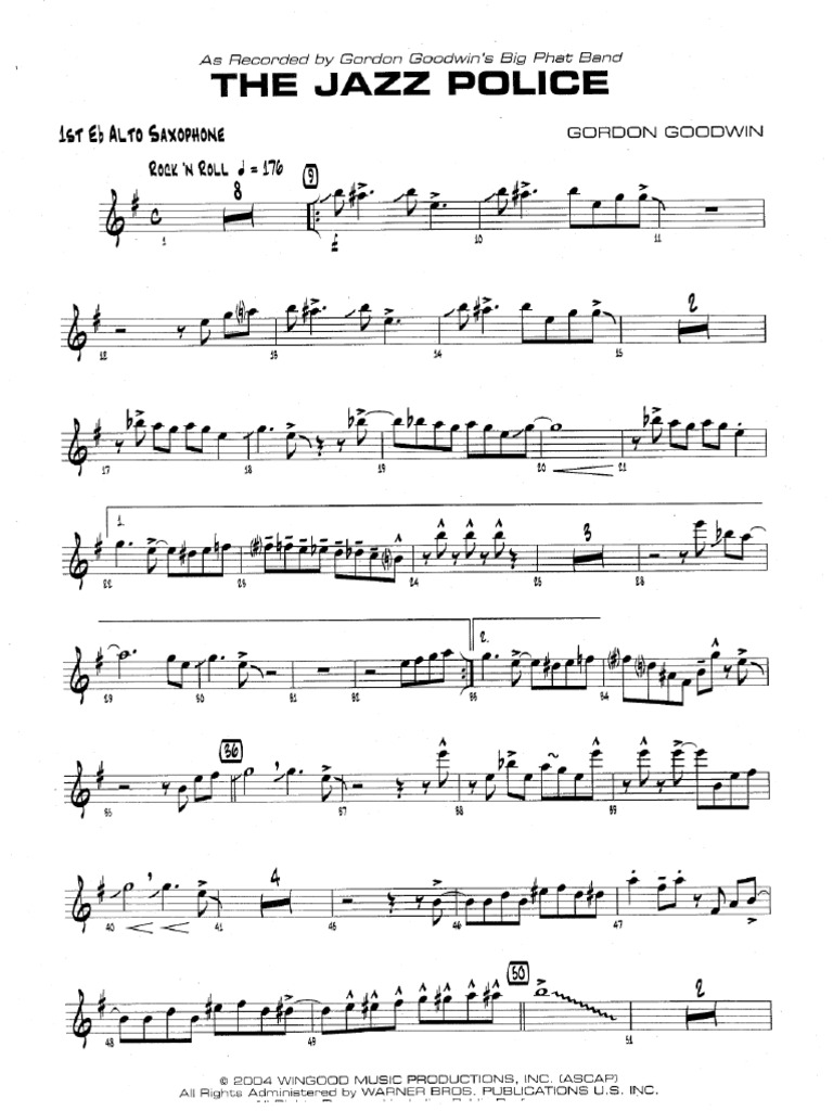 Jazz Police-Gordon Goodwin - VIEWER XDOCS | PDF