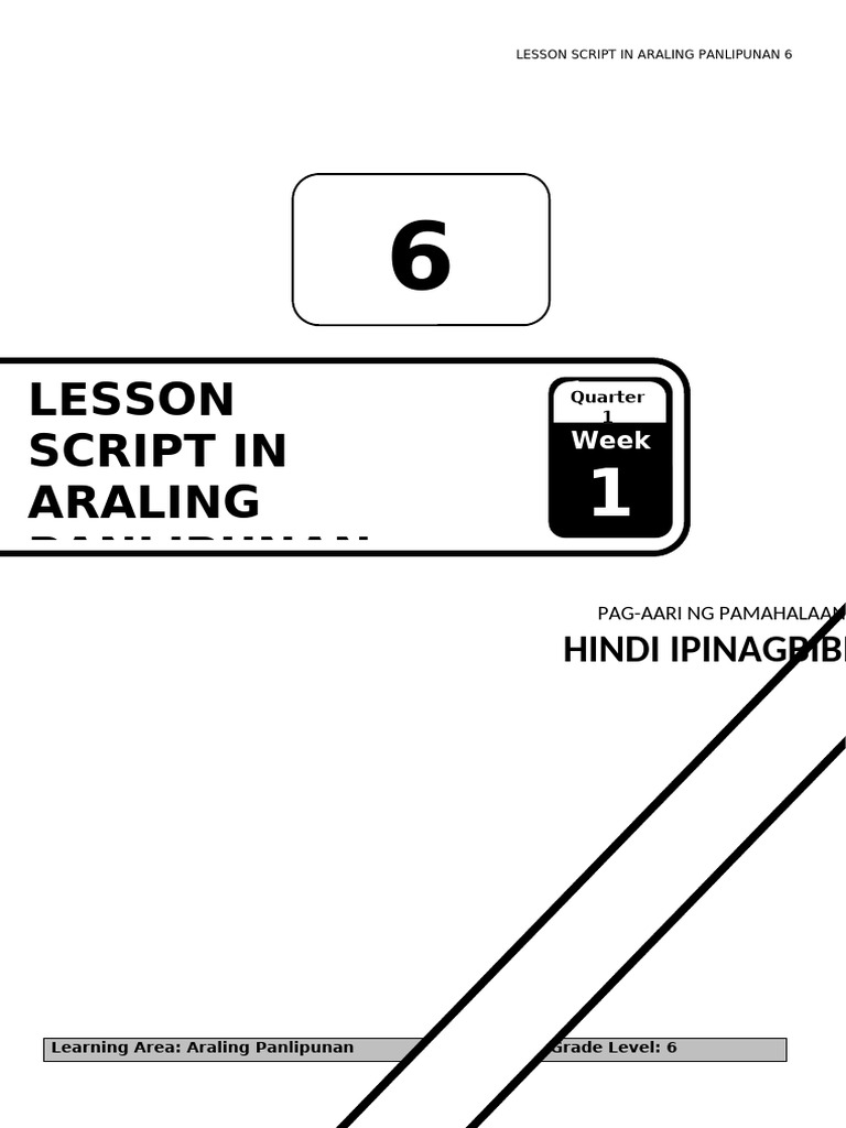 LS Cuf Ap6 Reading Q1 WK1 | PDF