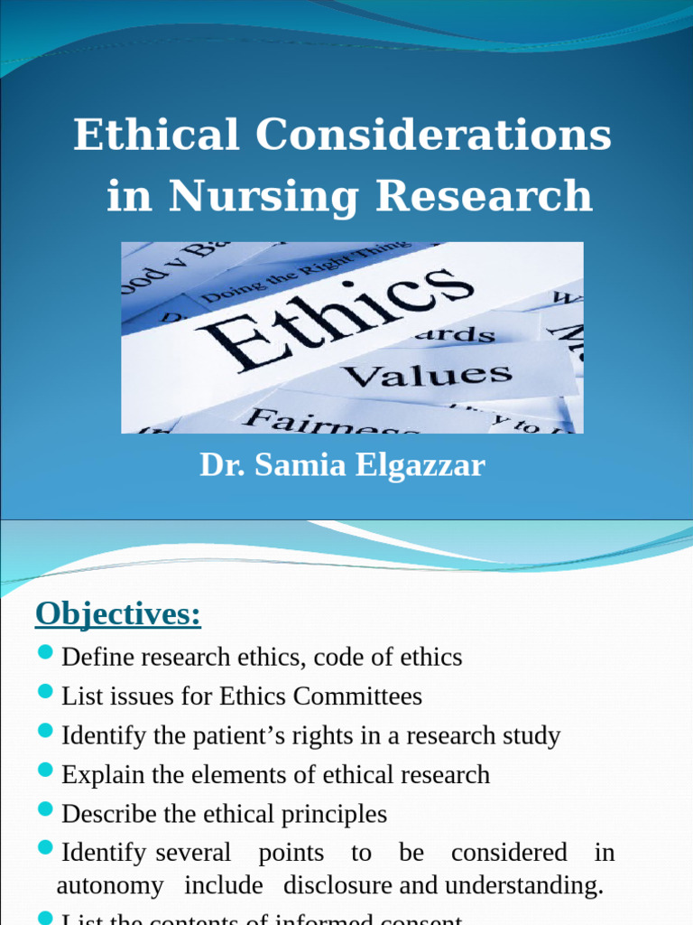 4 - Ethical Considerations | PDF