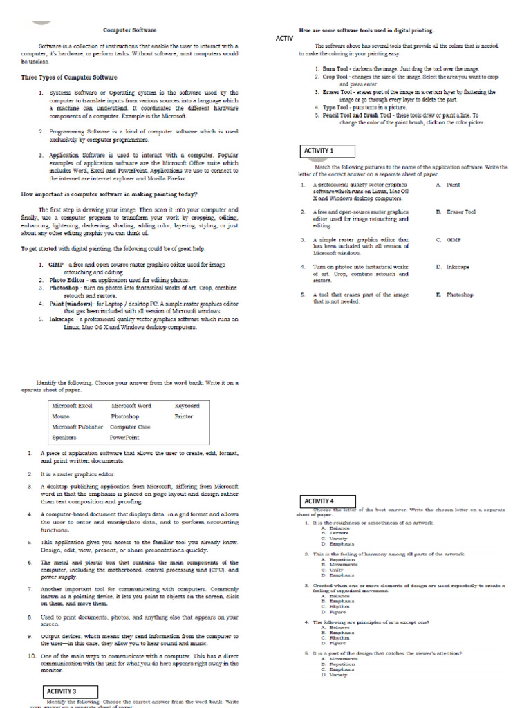 Software Application | PDF