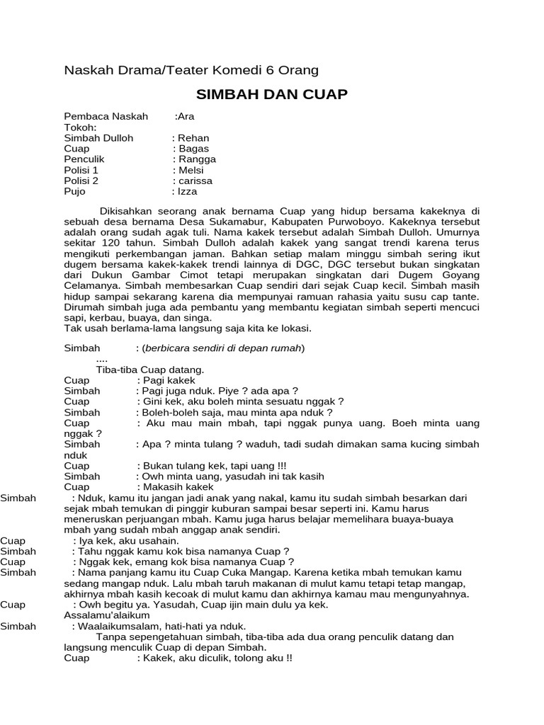 Naskah Drama 2023 | PDF | Quran | Islam