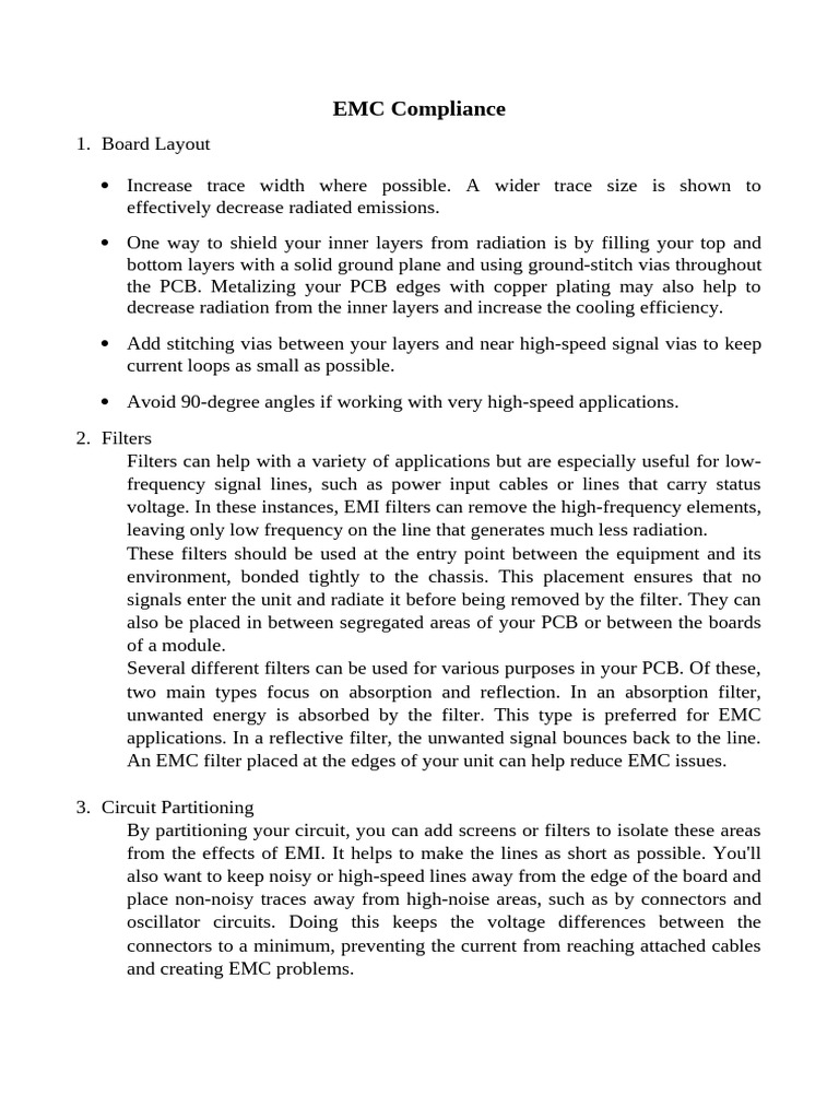 EMC Compliance | PDF