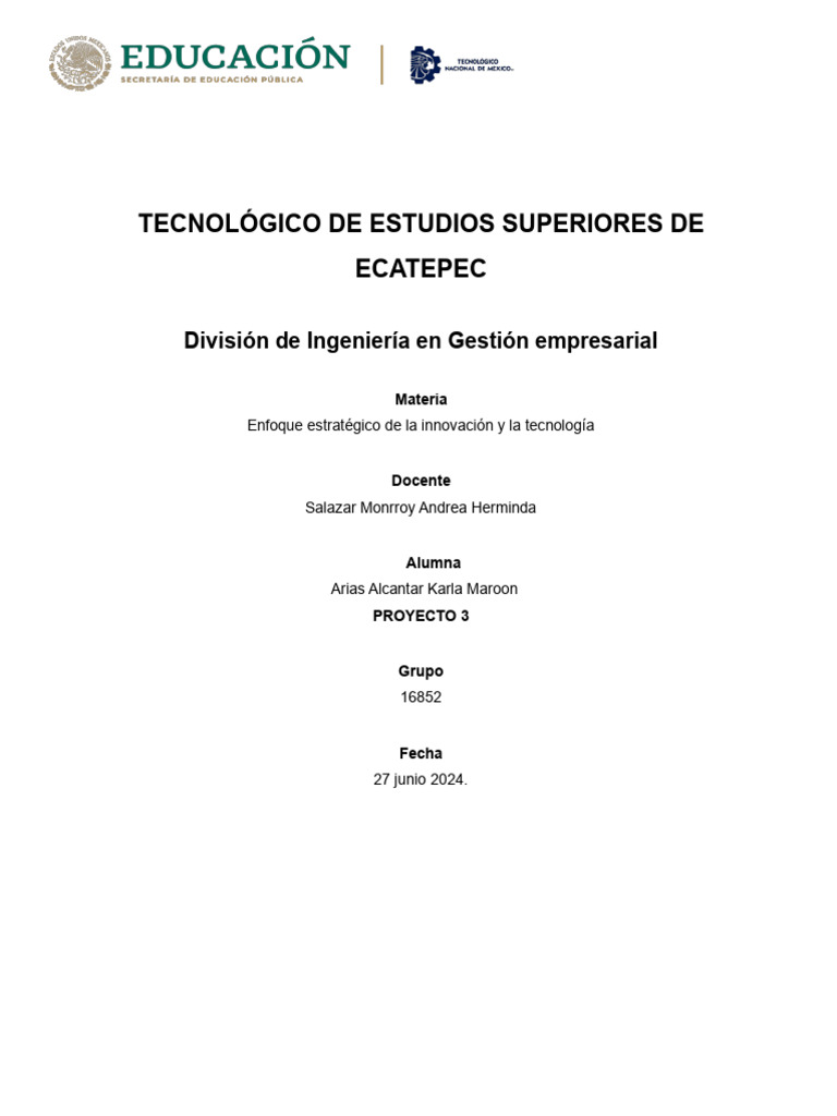 PROYECTO FINAL 3 | PDF