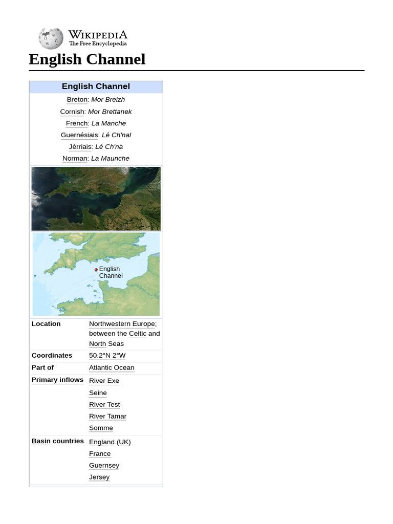 English_Channel | PDF