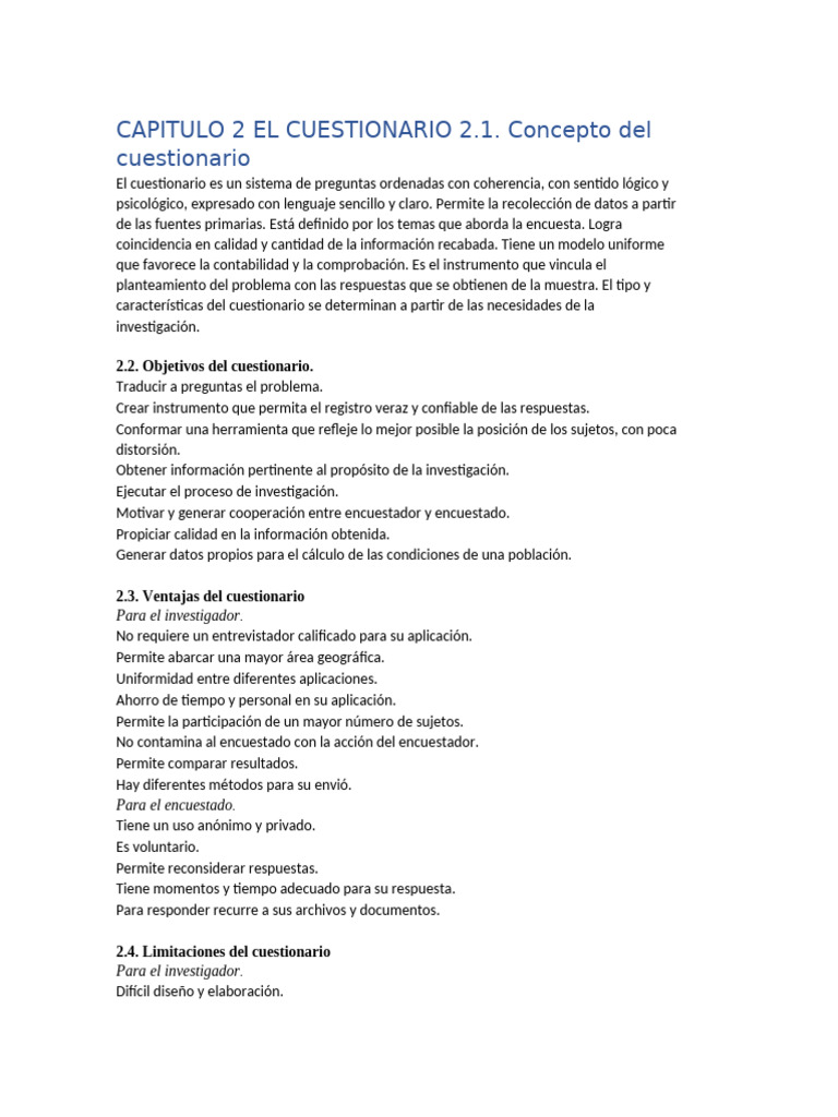El Cuestionario1.1 | PDF | Cuestionario | Informática