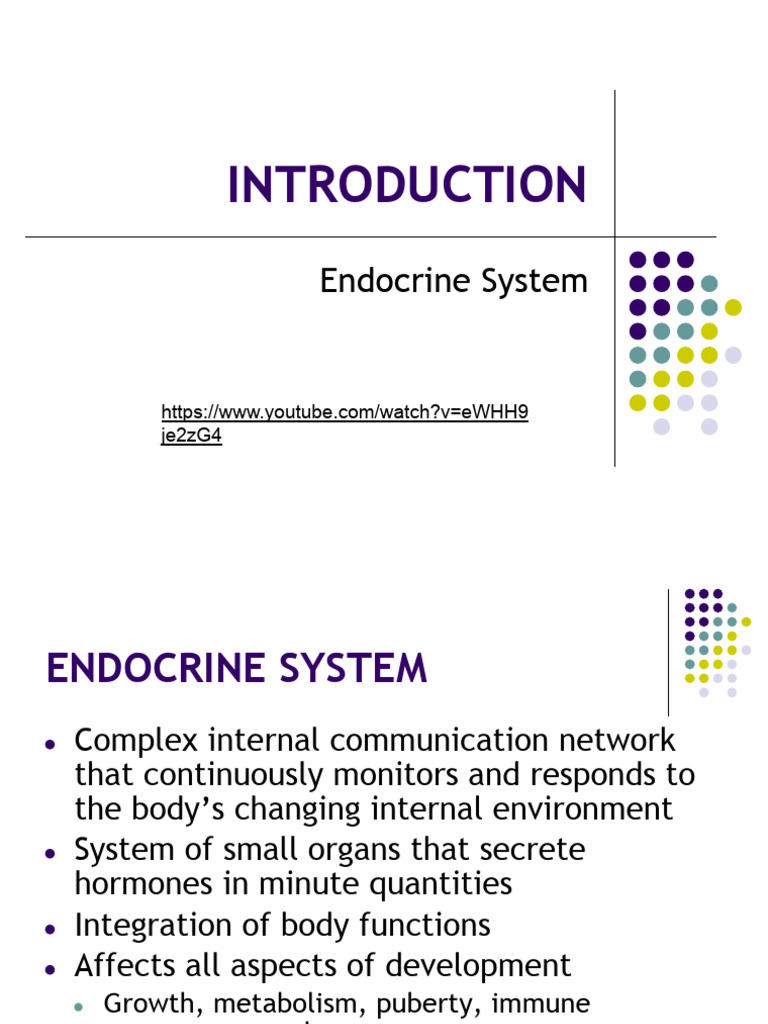 Endocrine System - Copy | PDF