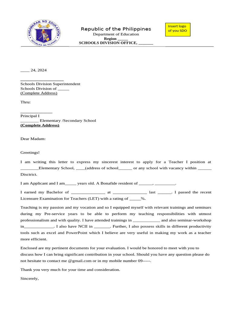 Letter of Intent | PDF