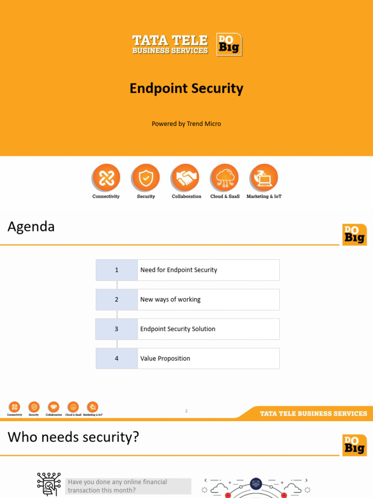 Customer Deck - Endpoint Security | PDF