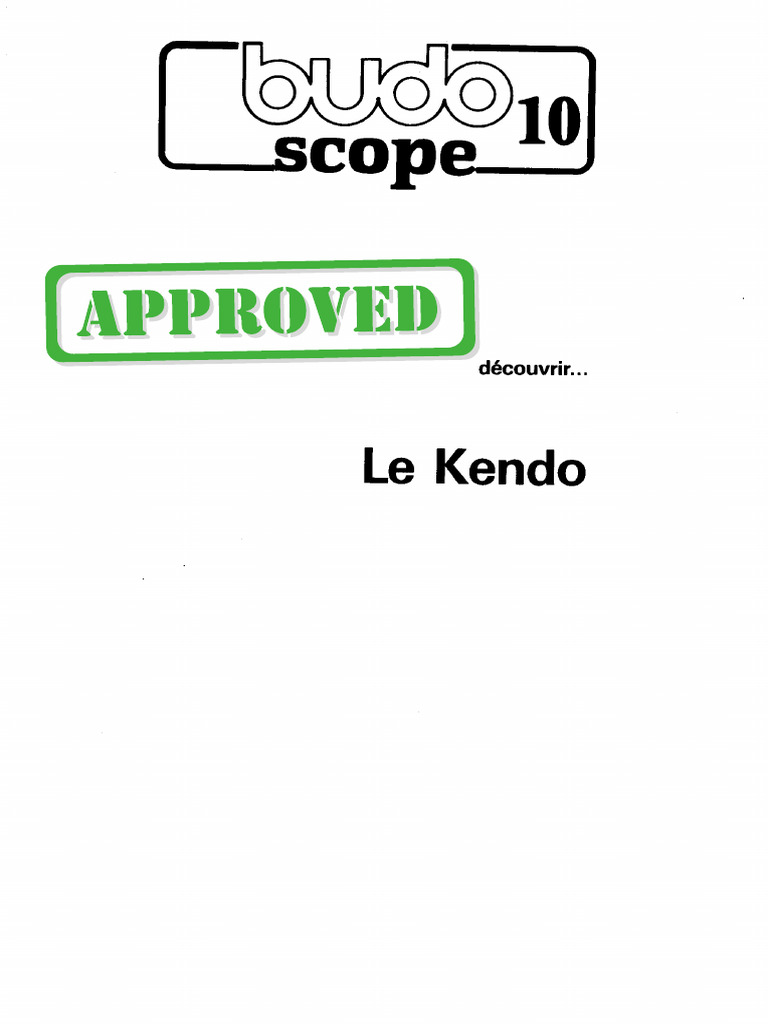Decouvrir Le Kendo | PDF
