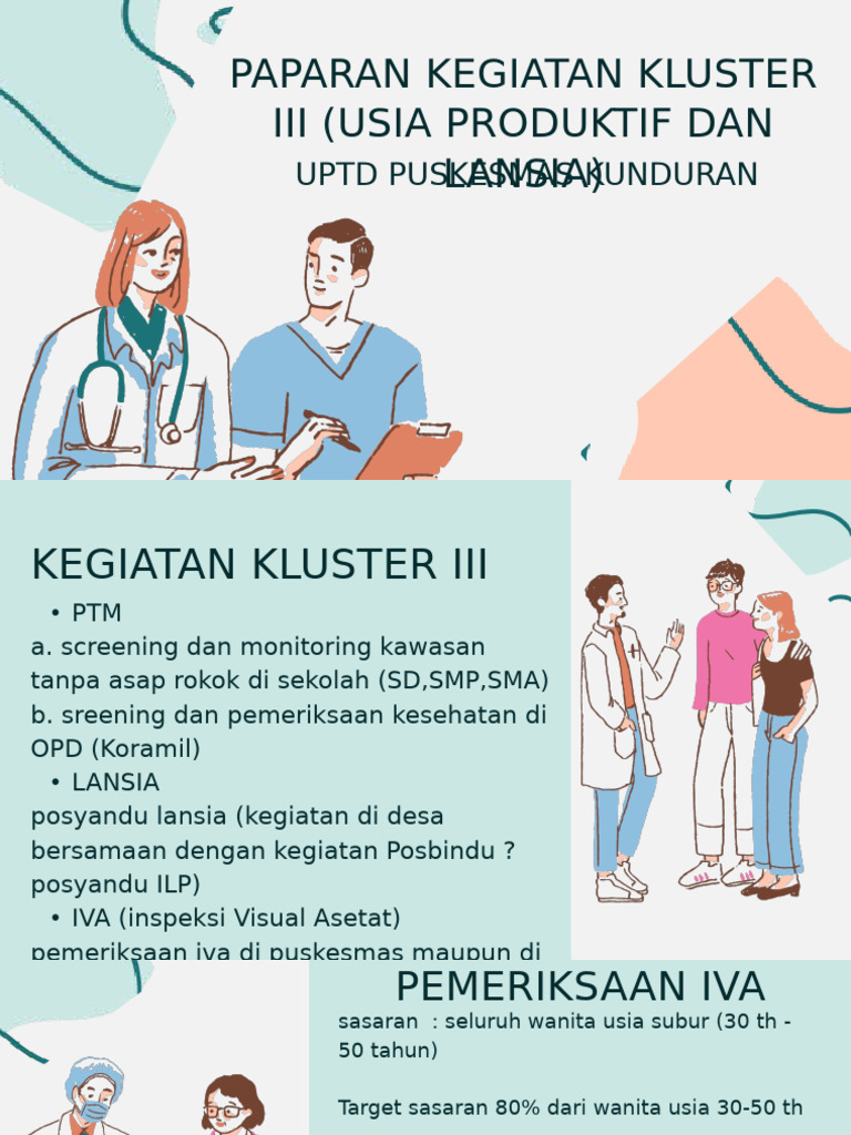 Paparan Kluster Iii PKM Kunduran | PDF