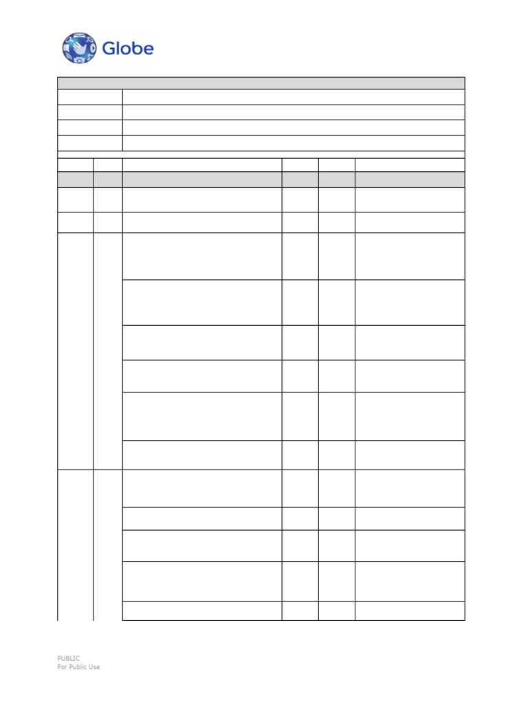New Cabin Pre PAT Checklist - BAYBAY - 9.5.2023-1 | PDF