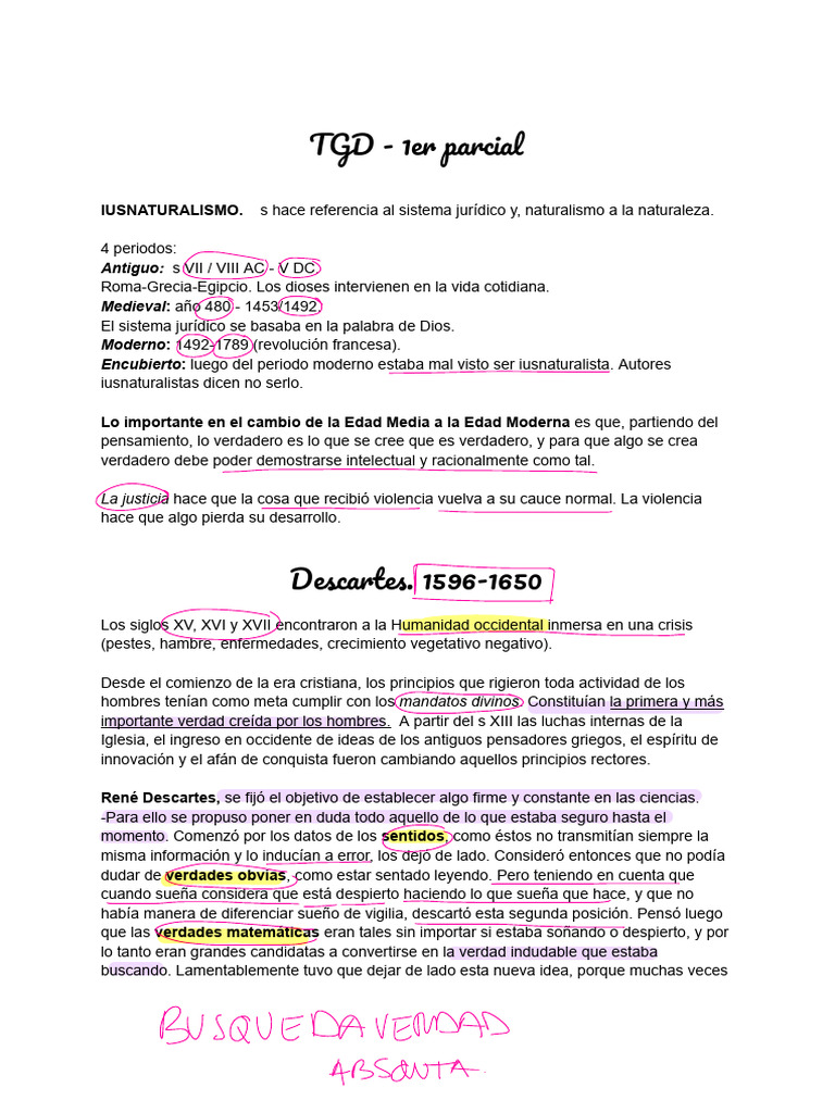 Resumen TGD | PDF