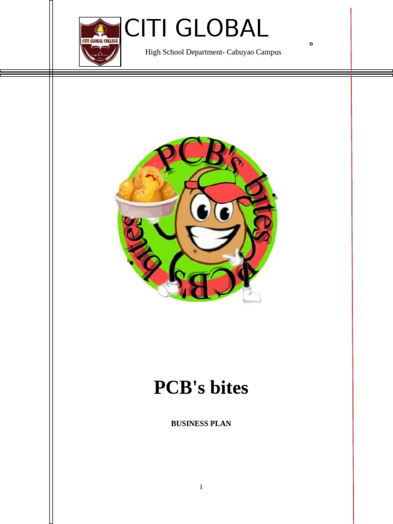 Business Plan GROUP 3 1 | PDF